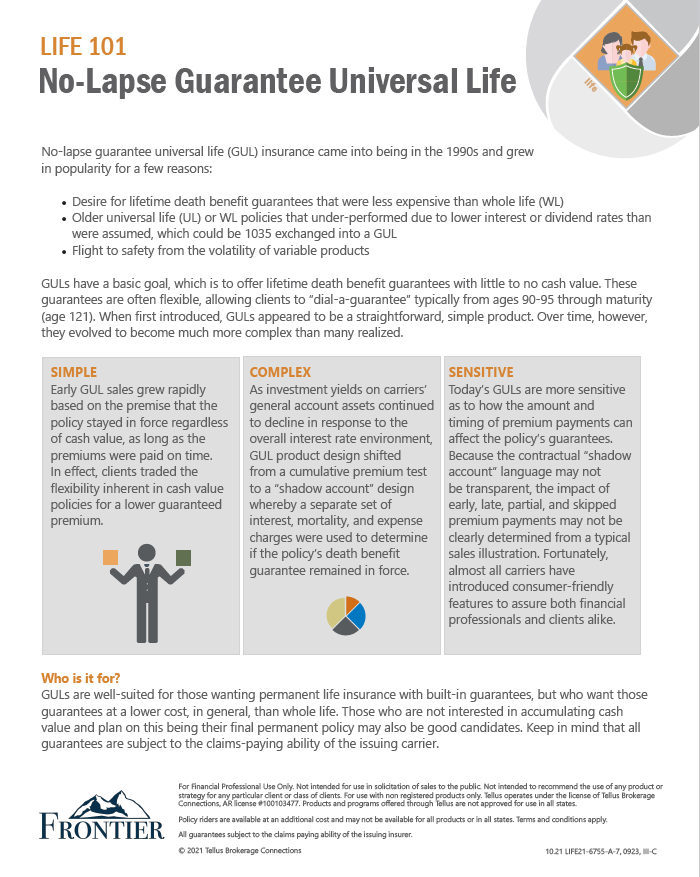 Life – Frontier Brokerage Insurance Services